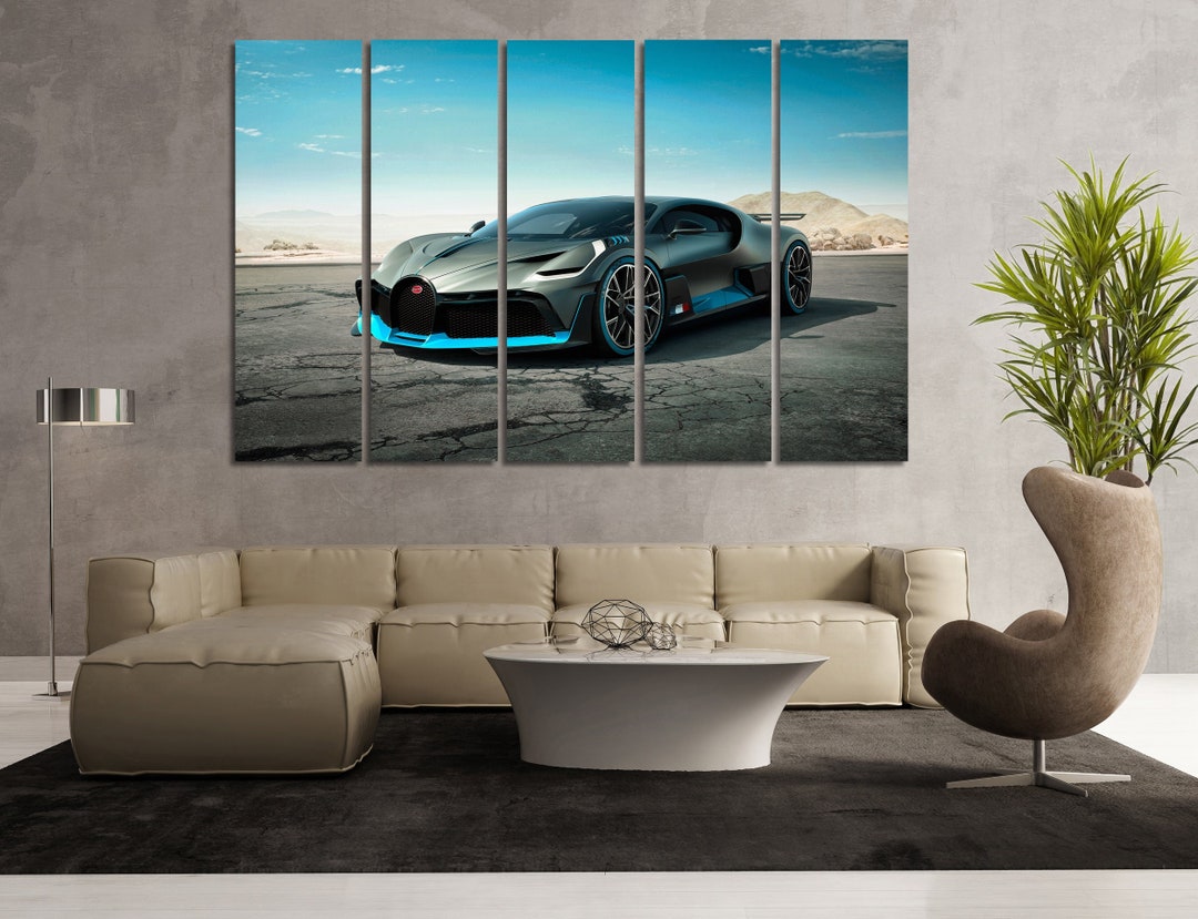 Bugatti Divo Canvas Bugatti Print Room Decor Bugatti Wall Decor Car ...