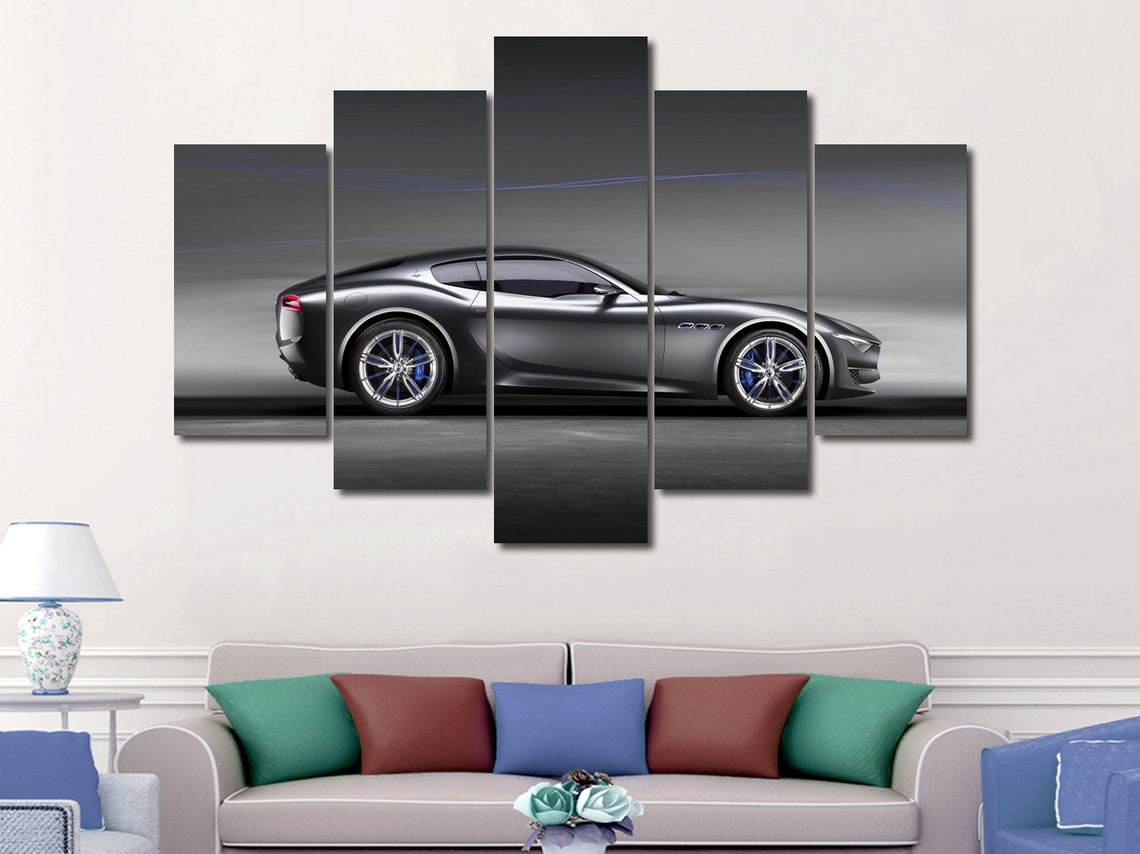 Maserati wall art Maserati poster Maserati canvas art Maserati | Etsy