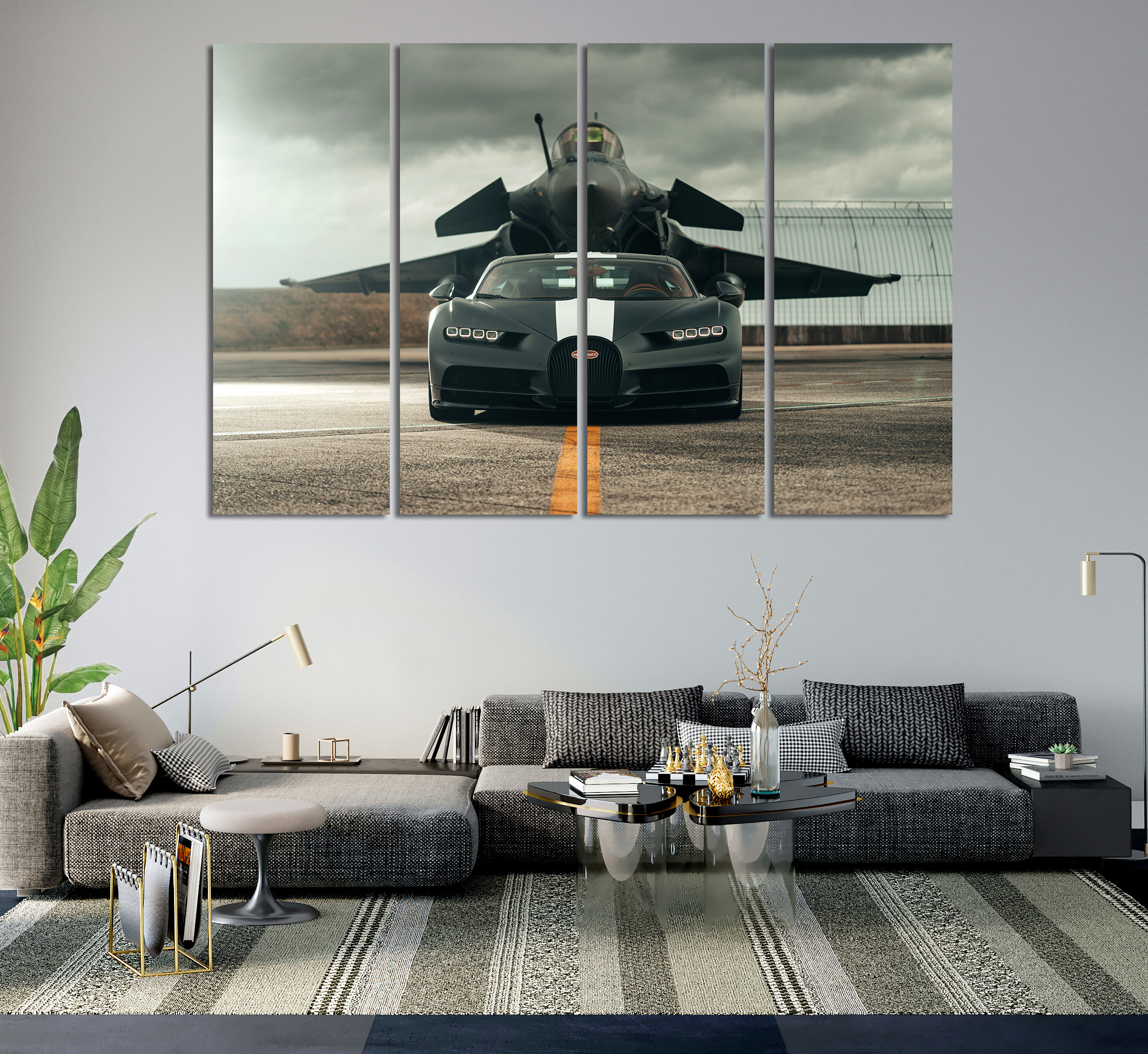 Bugatti Chiron Canvas Bugatti Print Room Decor Bugatti Wall - Etsy