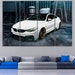 BMW Canvas Bmw Wall Decor BMW Poster BMW Print Muscle Car Wall Art ...