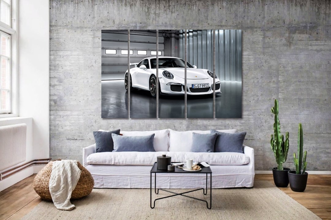 Porsche Wall Art Canvas, Porsche Wall Decor, Porsche 930 Photo, Porsche ...