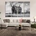 Highland Cow Art Highland Cow Poster Bulls Horns Yak Canvas - Etsy