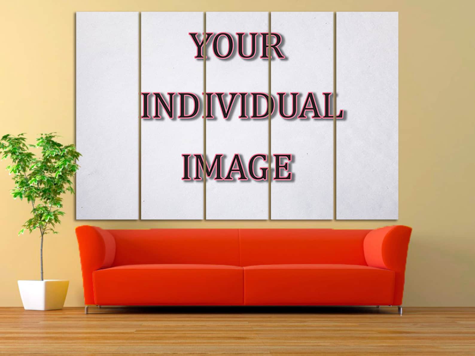 Personalized Canvas Wall Art Your Individual Canvas Set of - Etsy