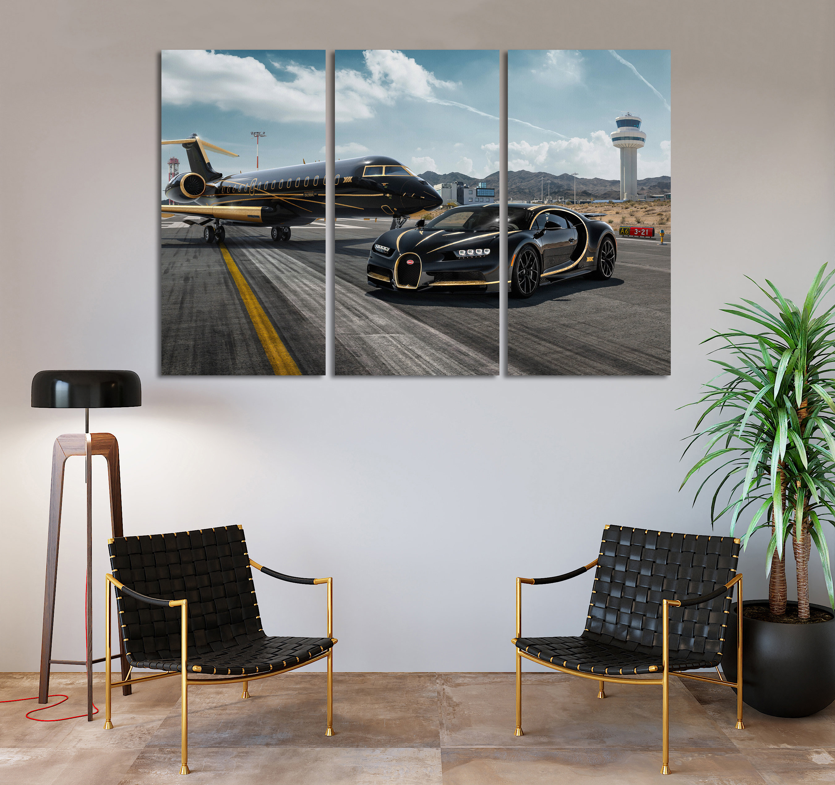Bugatti Chiron Canvas Bugatti Print Room Decor Bugatti Wall Decor Car ...