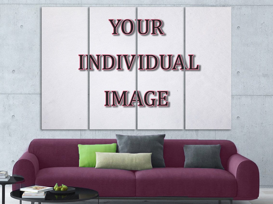 Personalized Canvas Wall Art Your Individual Canvas Set of - Etsy