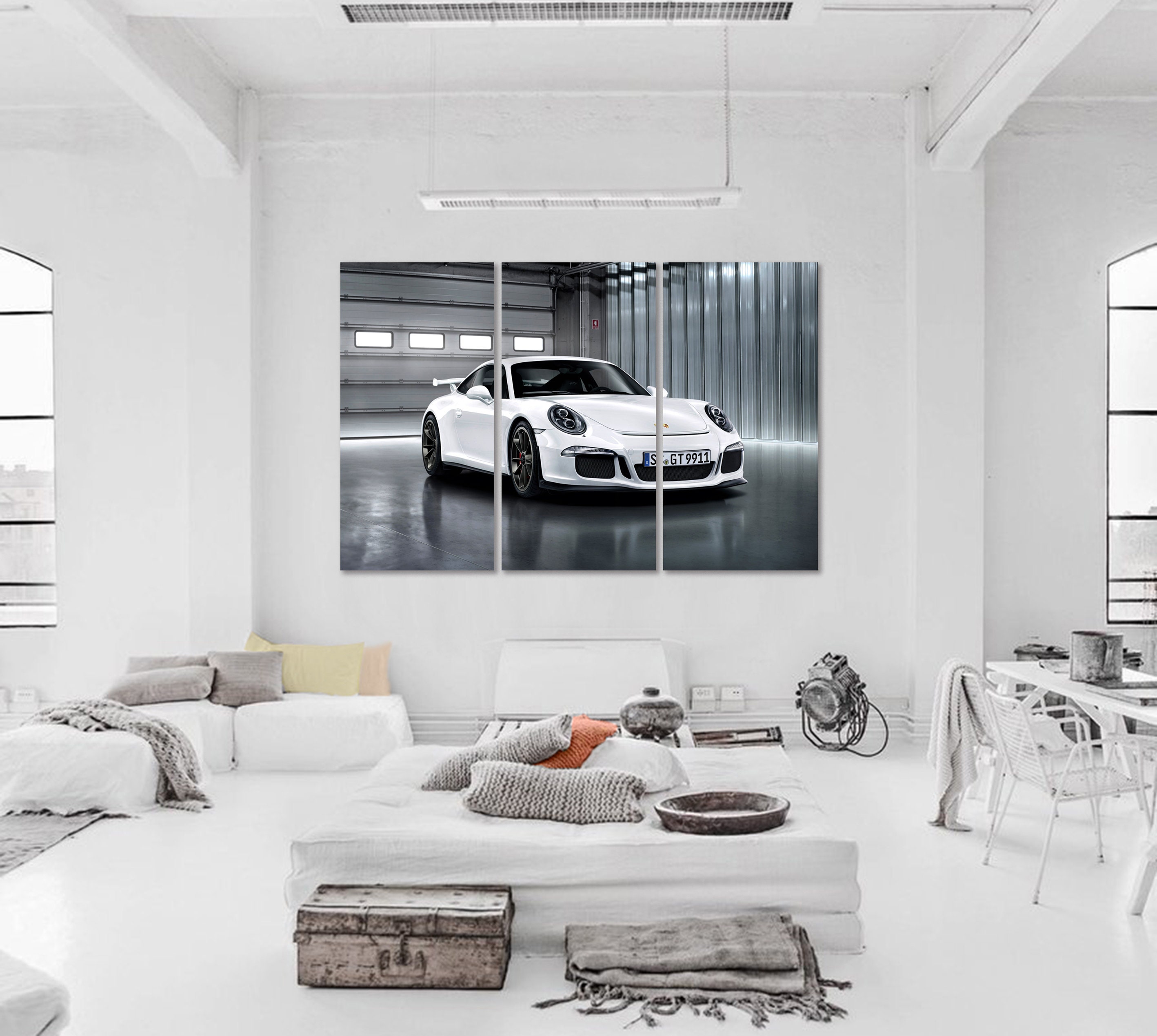 Porsche Wall Art Canvas, Porsche Wall Decor, Porsche 930 Photo, Porsche ...