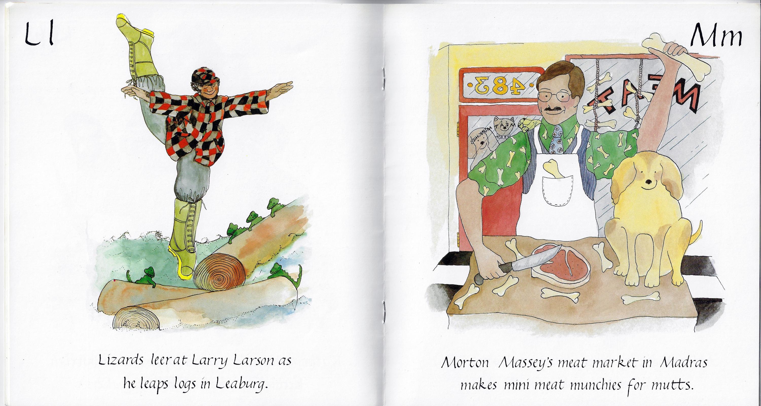 OREGON ALPHABET BOOK, Leslie & Torrence Polansky, 1983 - Etsy