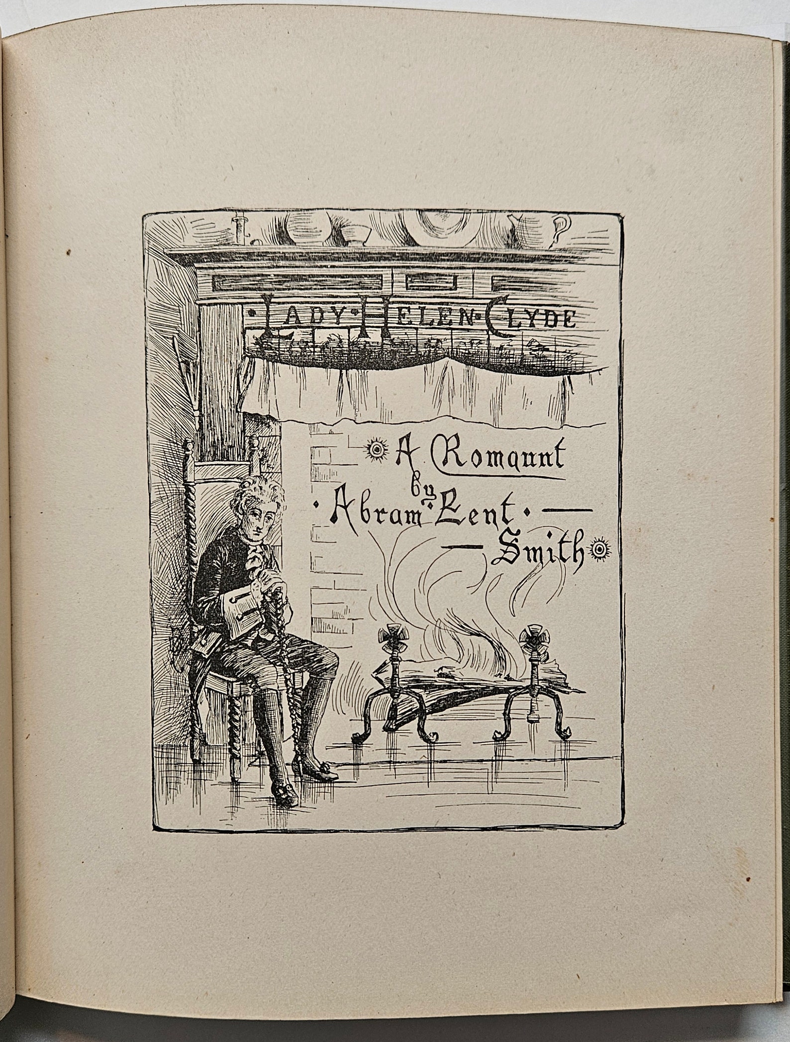 ROMAUNT of Lady HELEN CLYDE by Abram Lent Smith 1882 - Etsy