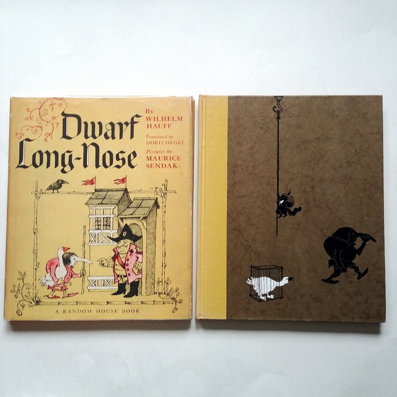 DWARF LONG-NOSE, Maurice Sendak, Doris Orgel, Wilhelm Hauff Fairy Tale ...