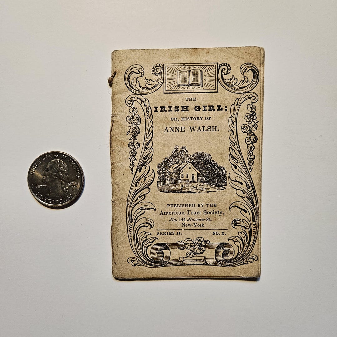 IRISH GIRL; Or, History of Anne Walsh, 1829, Christianity, Religion - Etsy