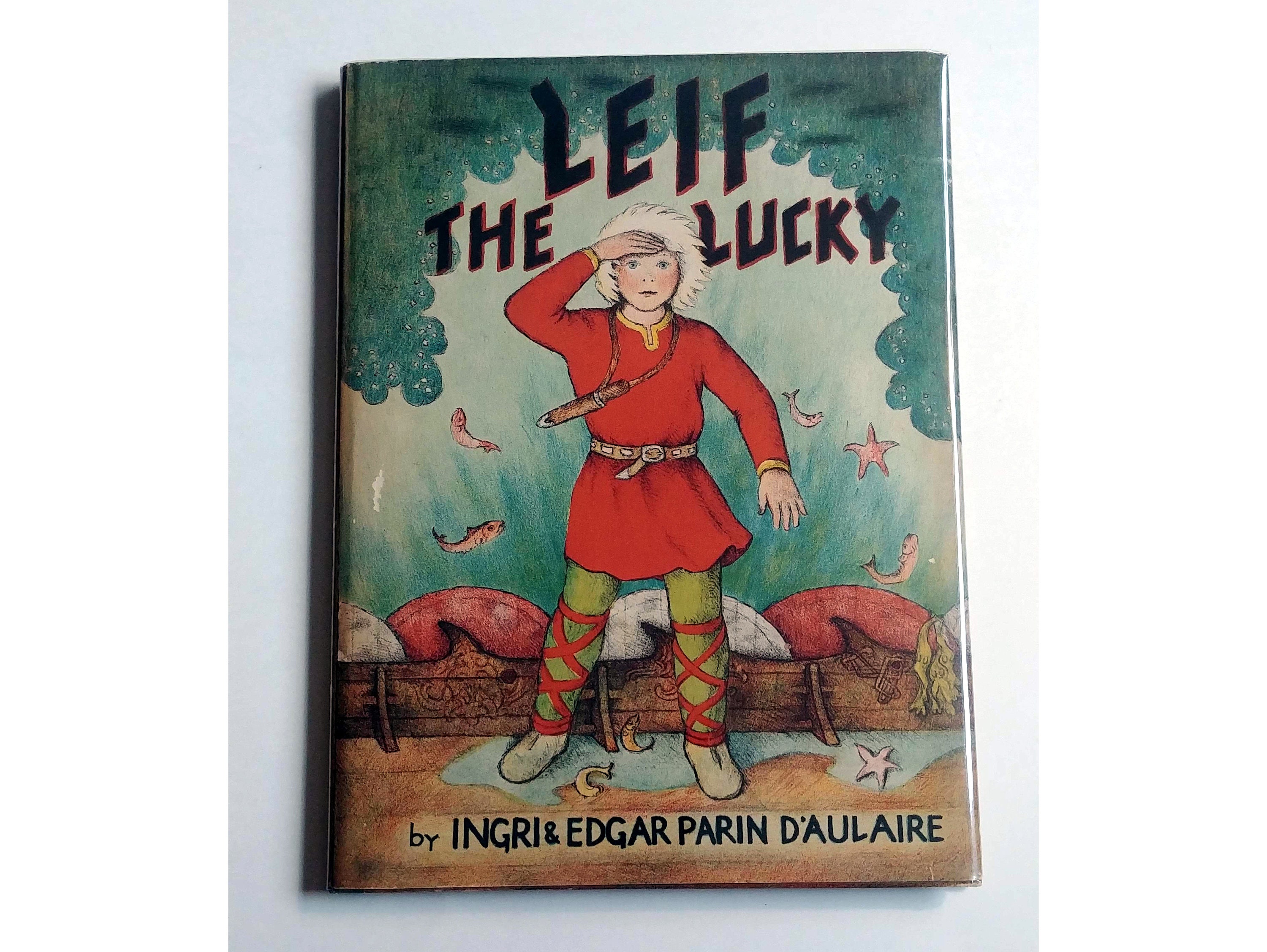 LEIF THE LUCKY Ingri & Edgar Parin D'aulaire 1st Edition in Dust Jacket ...