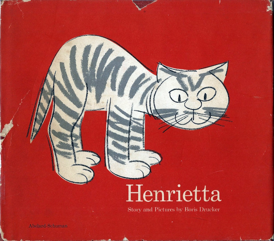 HENRIETTA by Boris Drucker, SIGNED, 1st British Edition, Cat, New ...