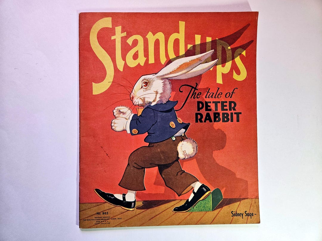 Tale of Peter Rabbit Stand-ups, After Beatrix Potter, Illustrated by ...