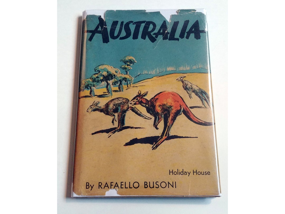 AUSTRALIA by Rafaello Busoni, 1942, 1st Edition in Dust Jacket - Etsy
