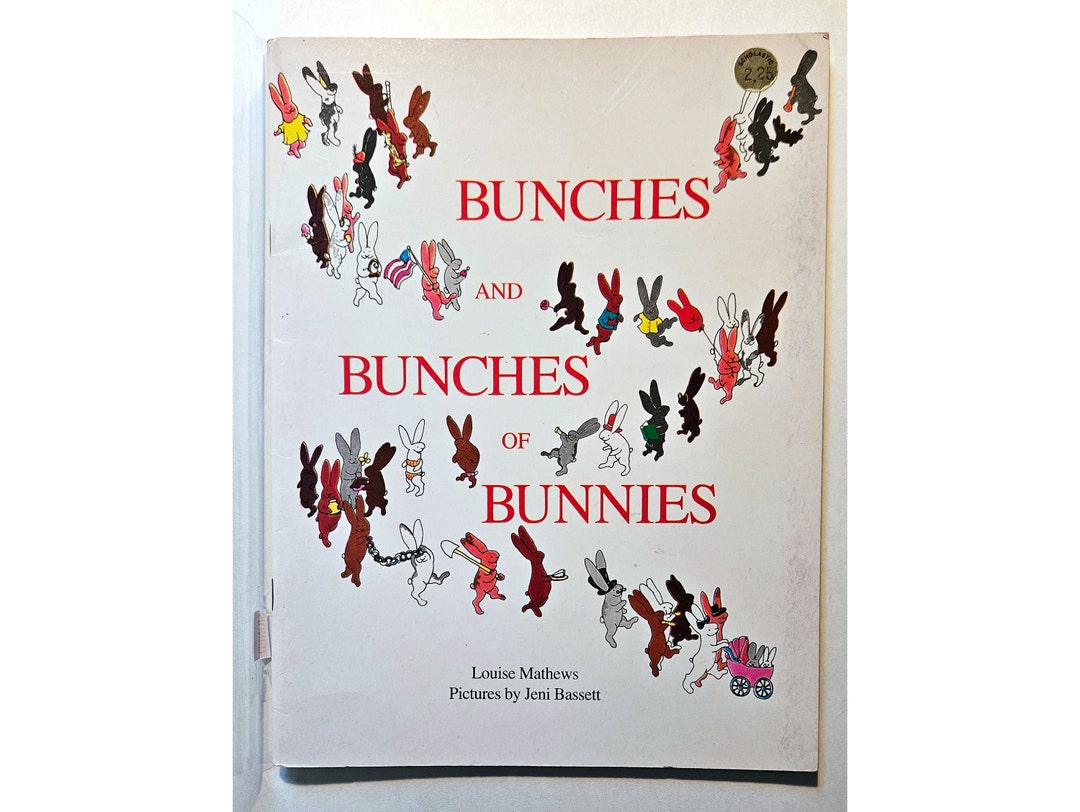 BUNCHES and BUNCHES of BUNNIES, Inscribed by Illustrator With Sketch ...