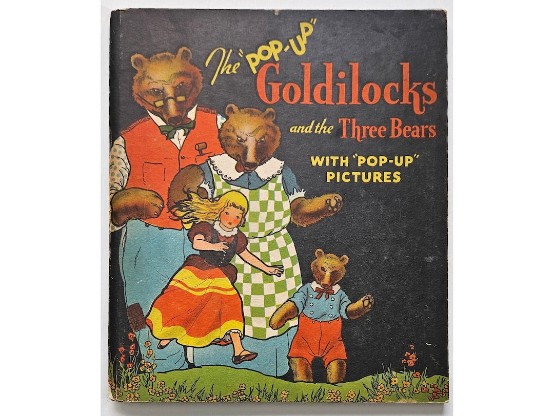 POP-UP GOLDILOCKS and the Three Bears, 1934, Harold B Lentz - Etsy