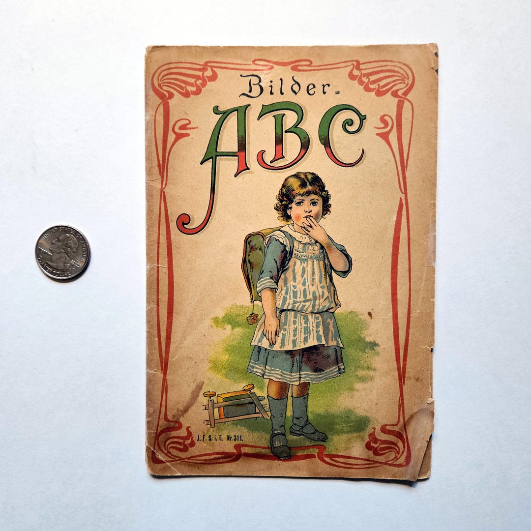 BILDER ABC Nr 311, Alphabet, German, Object Books, Primer - Etsy