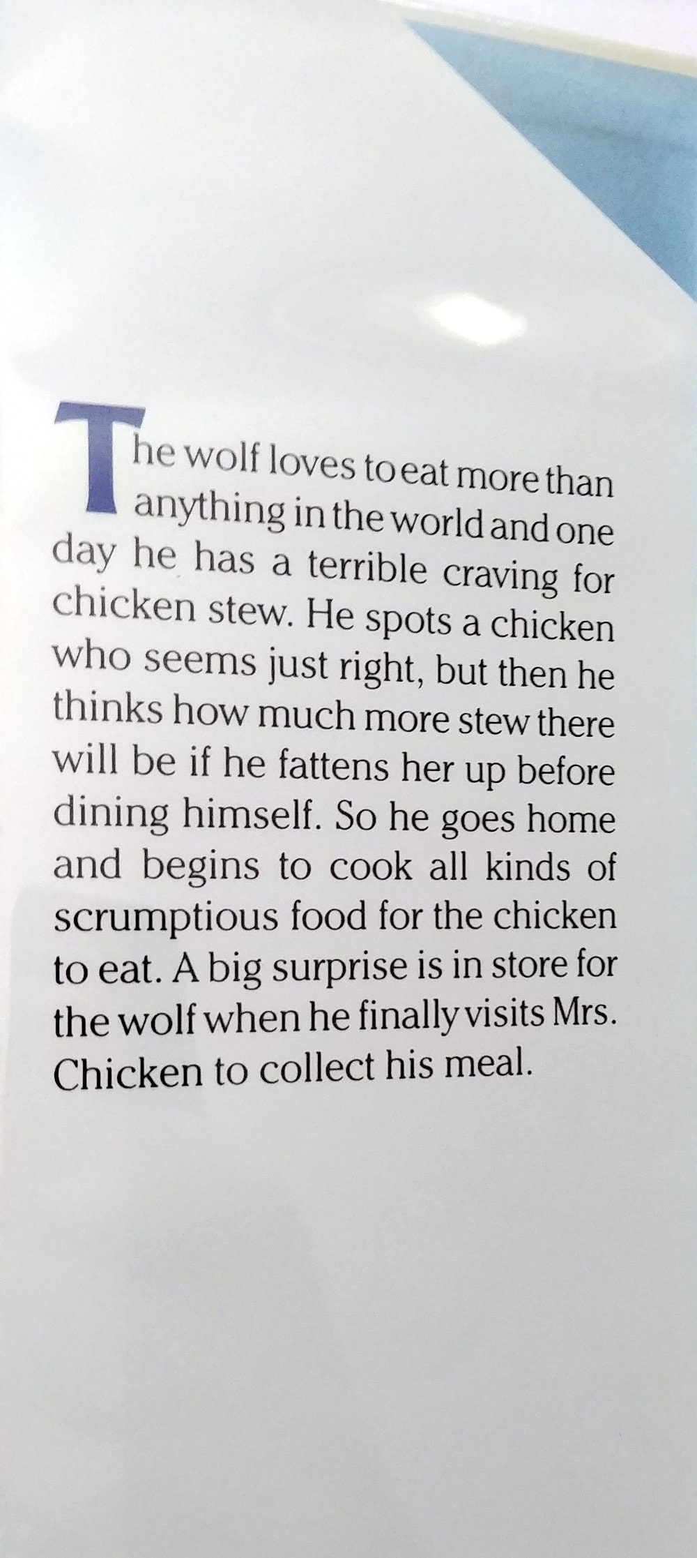 WOLF'S CHICKEN Stew, Keiko Kasza, First Printing in Dust Jacket, 1987 ...