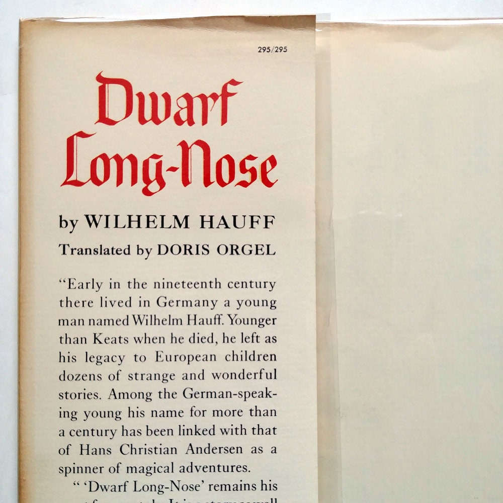 DWARF LONG-NOSE, Maurice Sendak, Doris Orgel, Wilhelm Hauff Fairy Tale ...