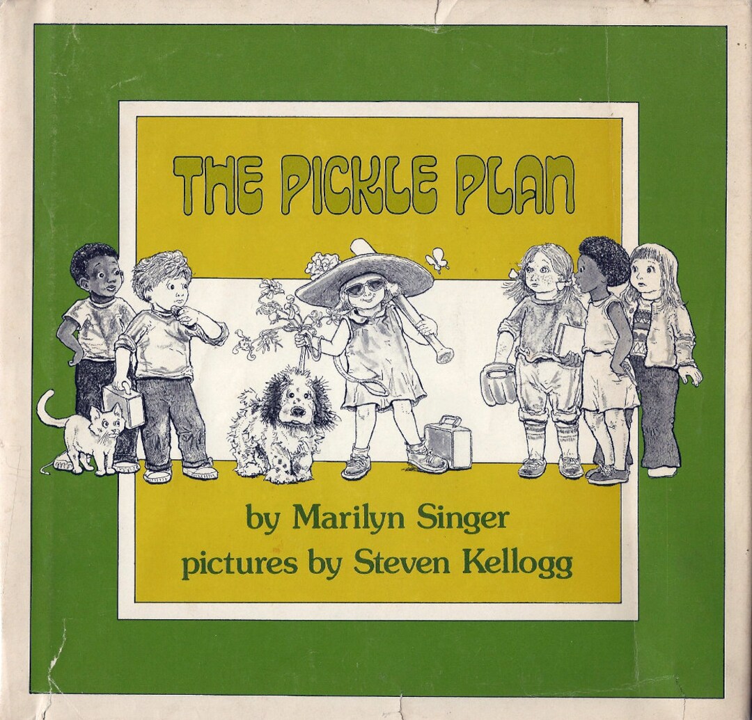 PICKLE PLAN Steven Kellogg Signed With Sketch 1st Edition 1978 - Etsy