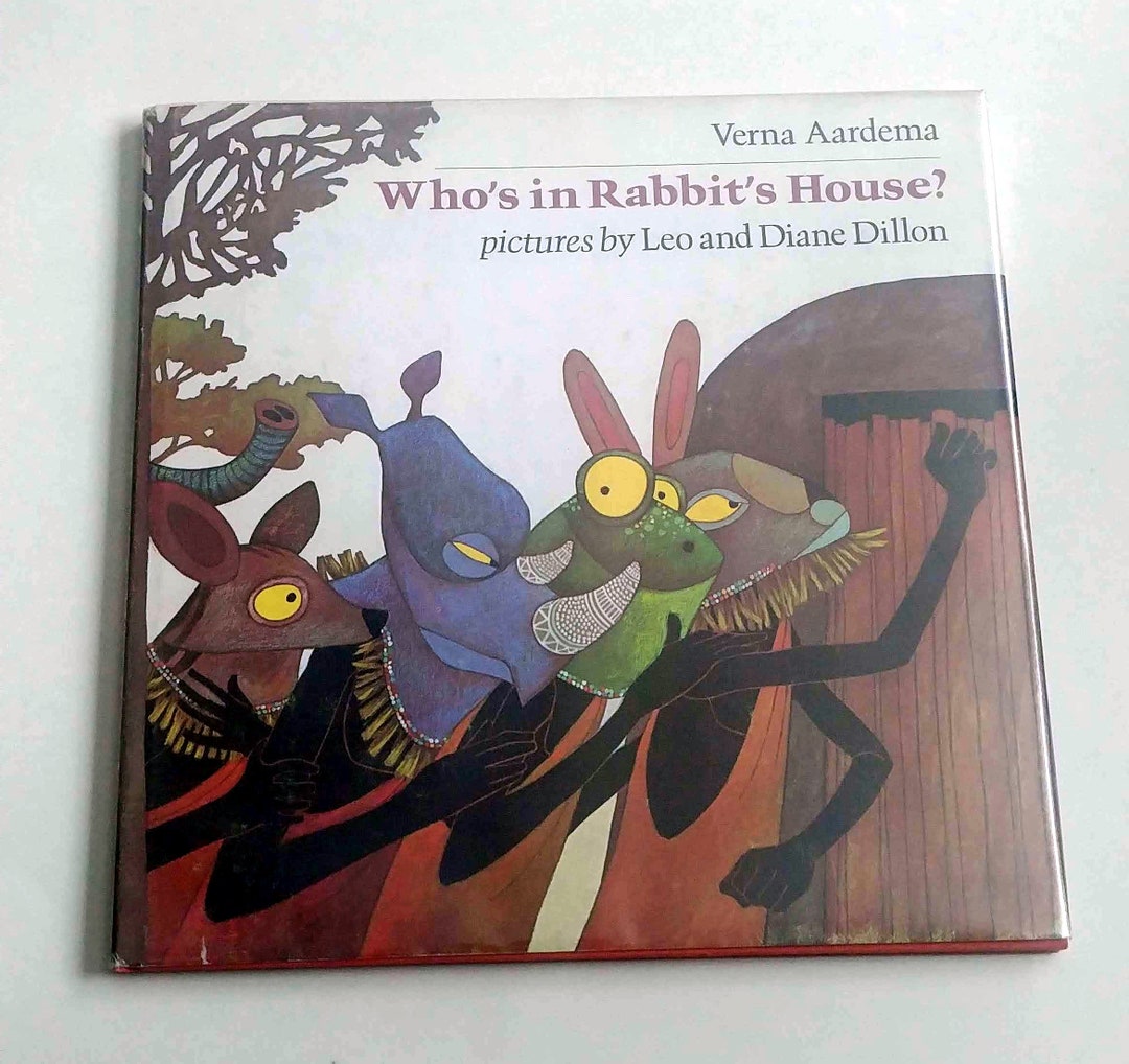 WHO'S in RABBIT'S HOUSE? Leo & Diane Dillon 1st Edition, 1977, Masai ...