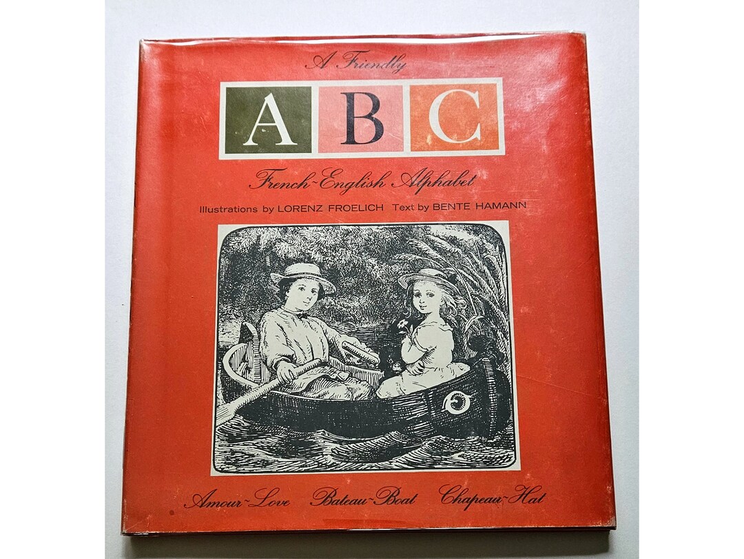 FRIENDLY ABC, French-english Alphabet, Inscribed by Author, Bente ...