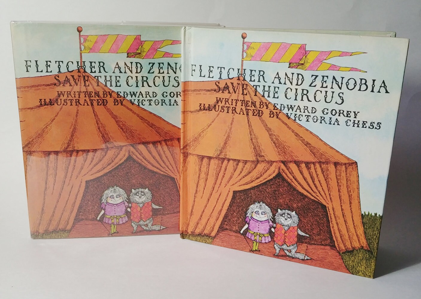 FLETCHER and ZENOBIA Save the CIRCUS Edward Gorey Victoria | Etsy