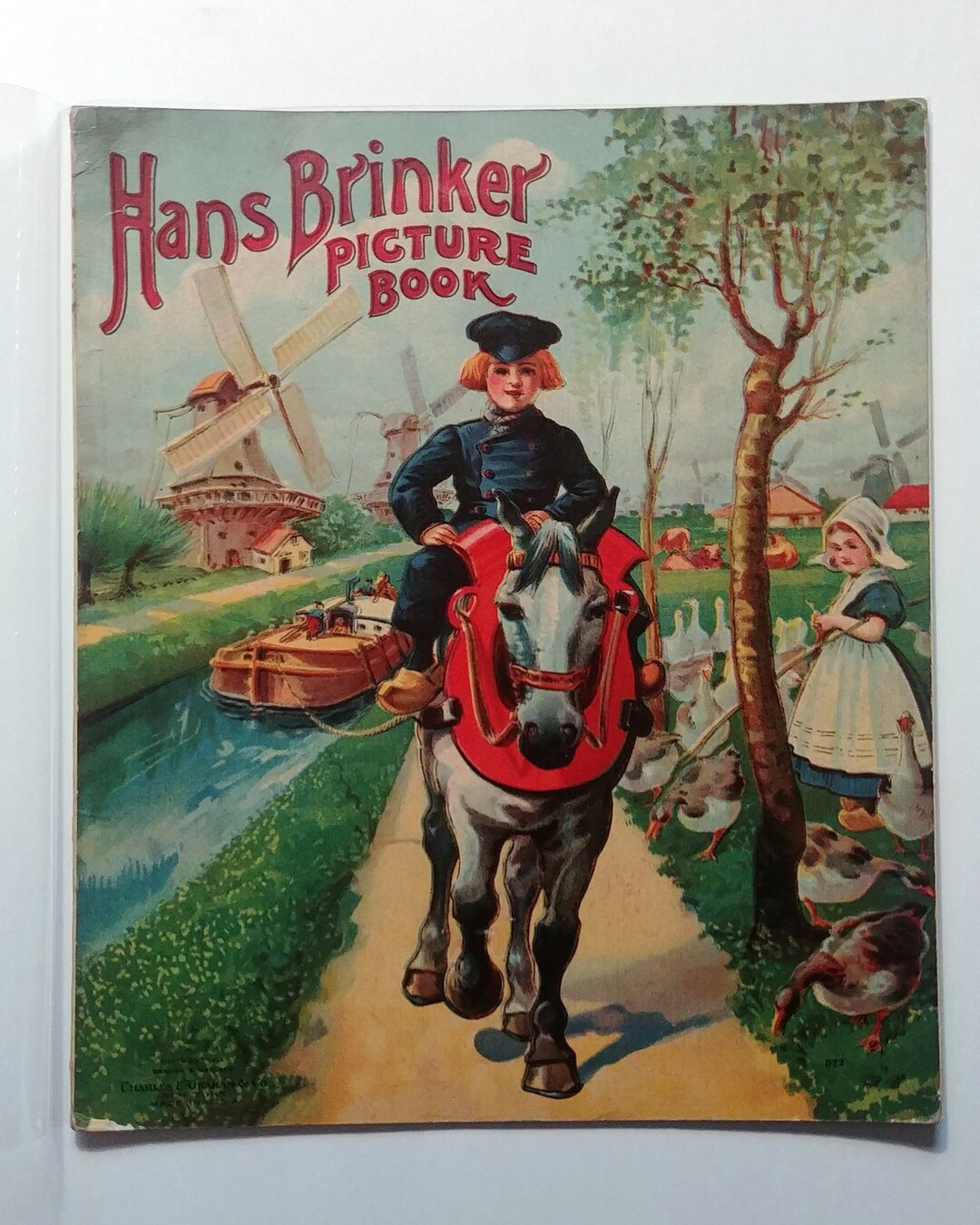 HANS BRINKER Picture Book Mary Mapes Dodge Rudolph Mencl - Etsy