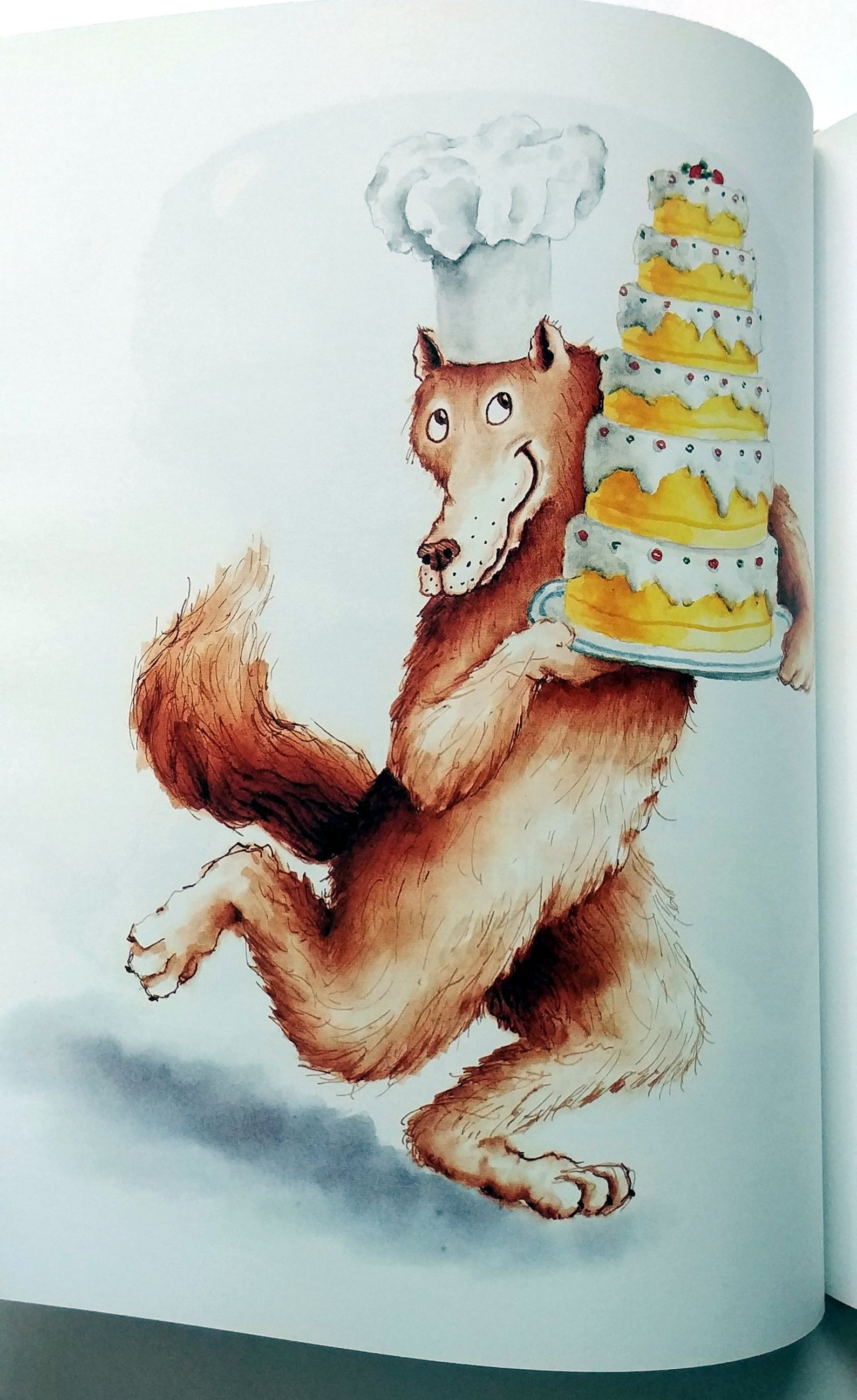 WOLF'S CHICKEN Stew, Keiko Kasza, First Printing in Dust Jacket, 1987 ...