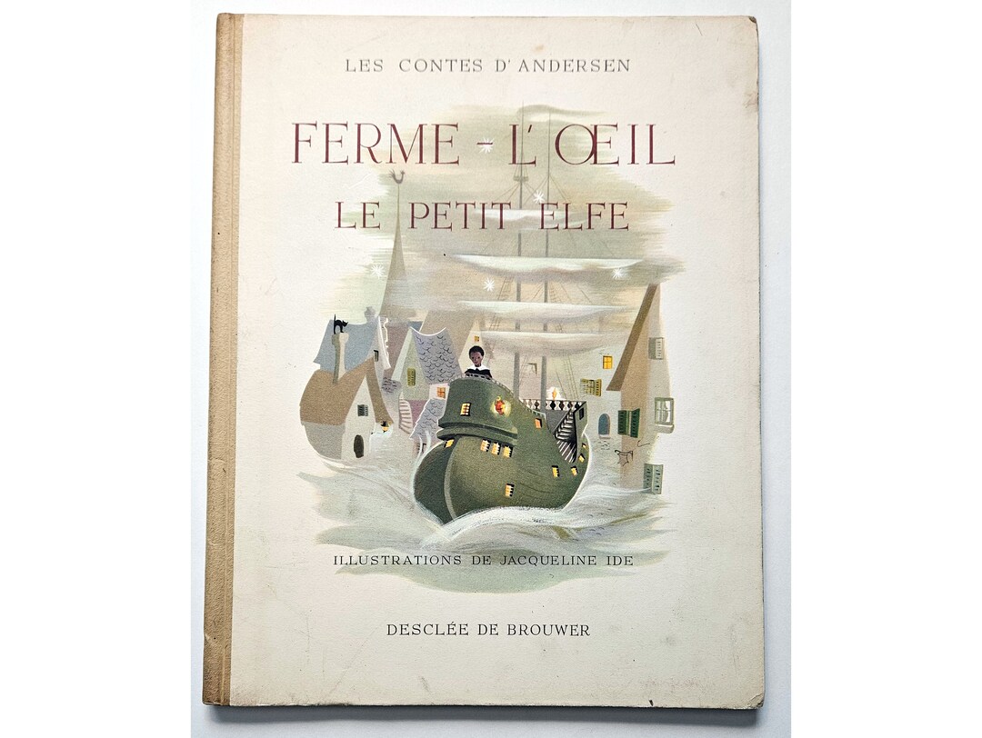 Ferme-l'oeil Le Petit Elfe (OLE-LUK-OIE the Dream God) Hans Christian Andersen - Etsy