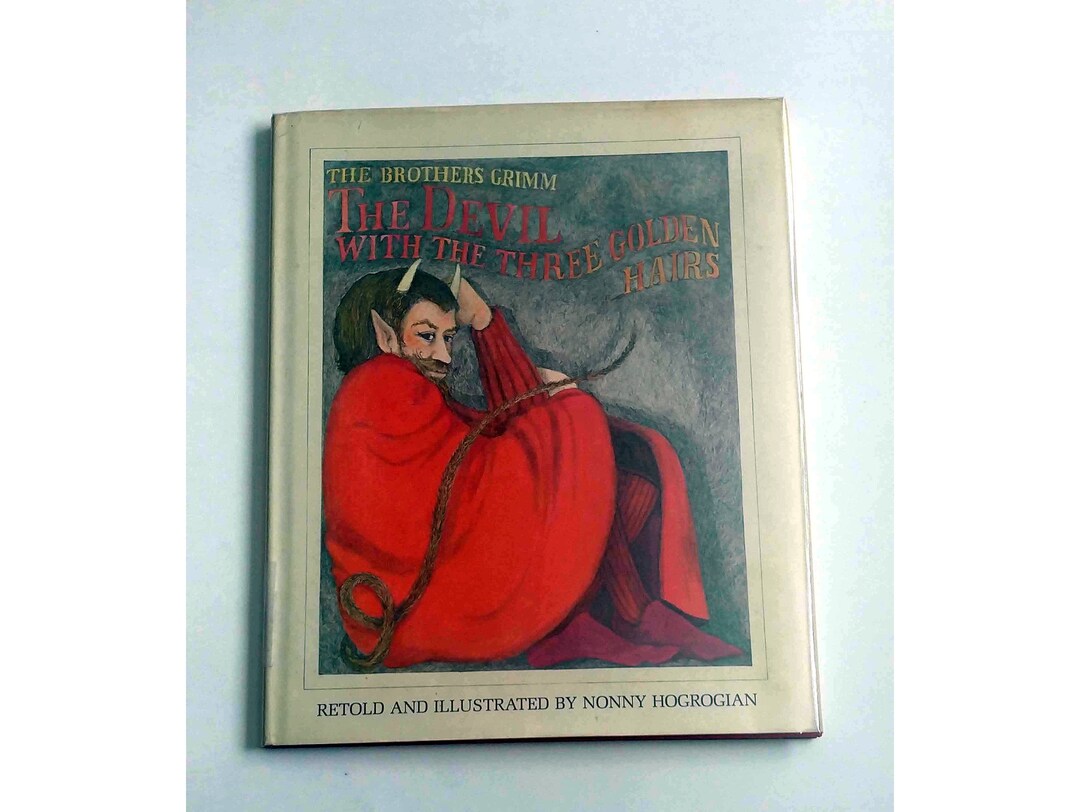 DEVIL With the THREE GOLDEN Hairs, Grimm Bros, Nonny Hogrogian, Signed ...
