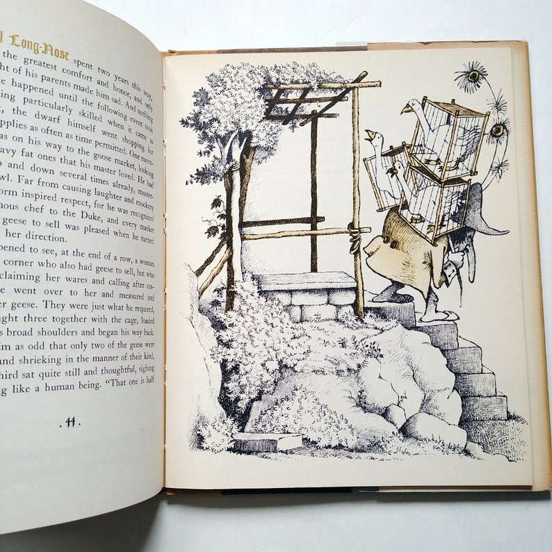 DWARF LONG-NOSE, Maurice Sendak, Doris Orgel, Wilhelm Hauff Fairy Tale ...
