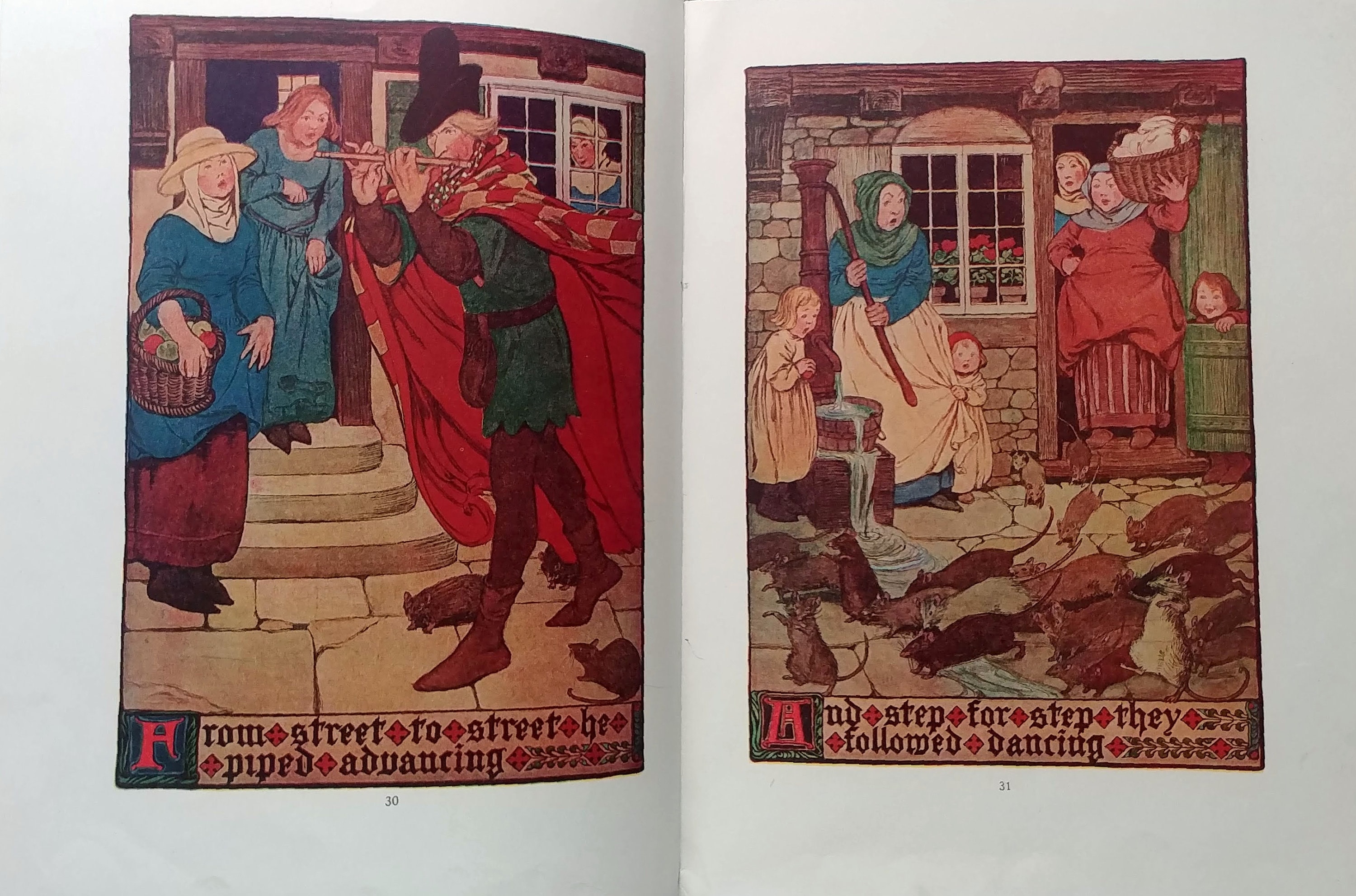 PIED PIPER of HAMLIN Robert Browning Hope Dunlap 1937 - Etsy