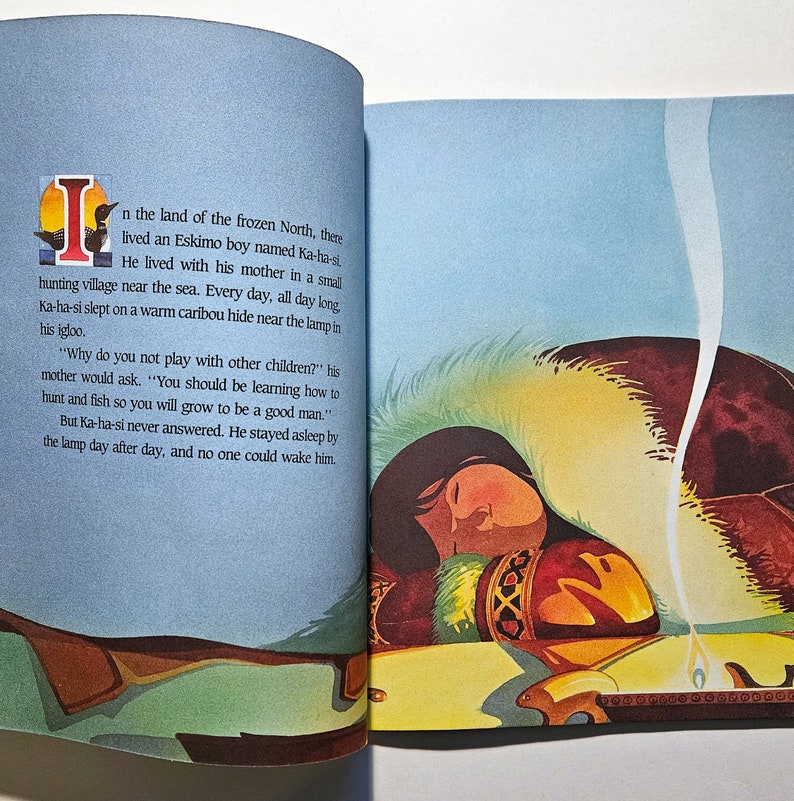KA-HA-SI and the Loon, Inuit, 1990, Native American Interest - Etsy