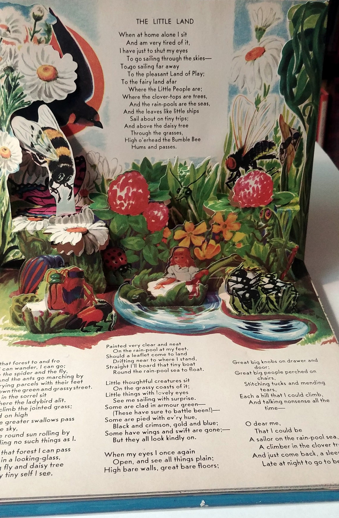 JOLLY JUMP-UPS Child's Garden of Verses, Geraldine Clyne, 1946 - Etsy
