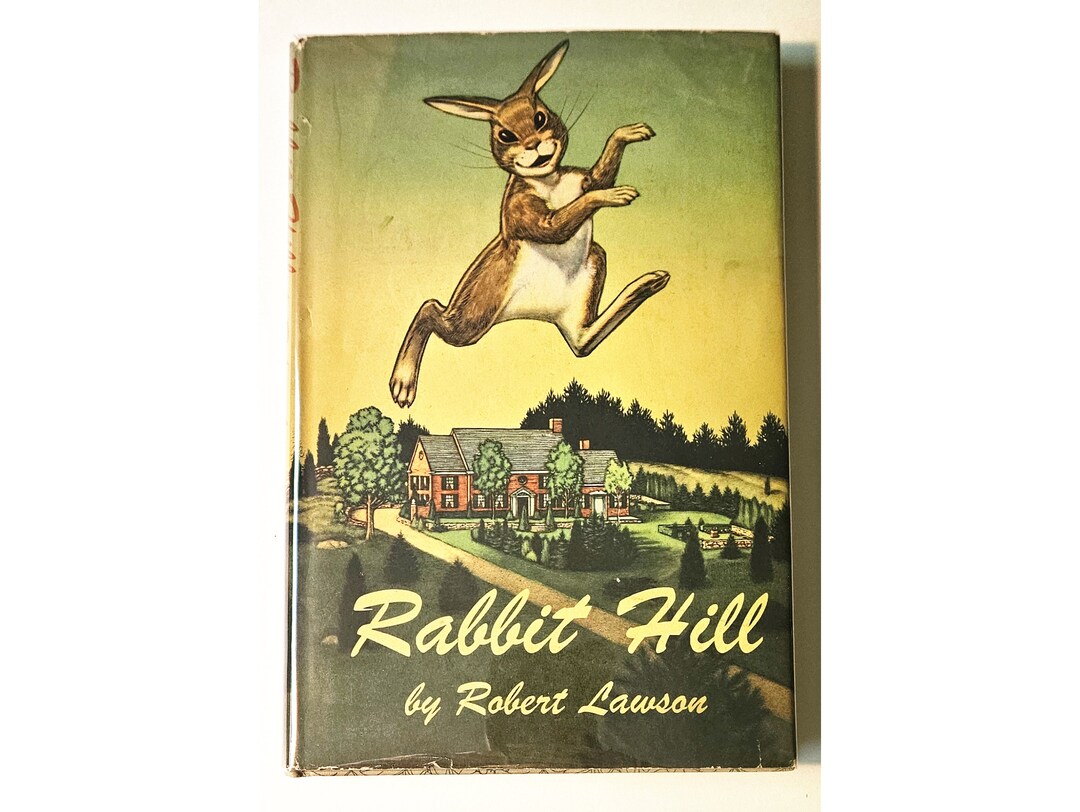 RABBIT HILL by Robert Lawson, Newbery Medal Winner, 1st Edition - Etsy