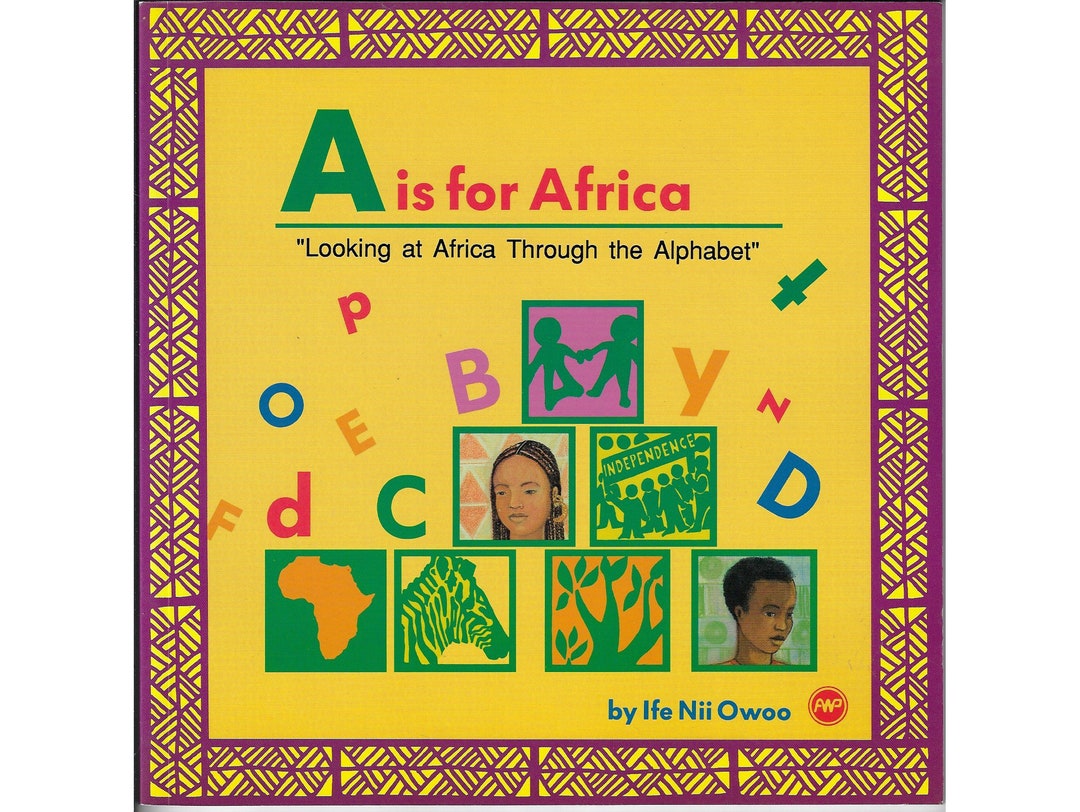 A is for AFRICA, Looking at Africa Through the Alphabet, 1992 - Etsy