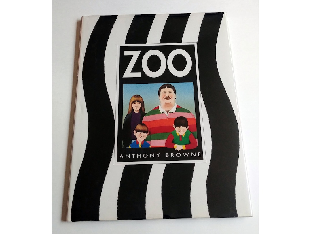 ZOO by Anthony Browne, 1992, 1st Edition in Dust Jacket, Animals, Human ...