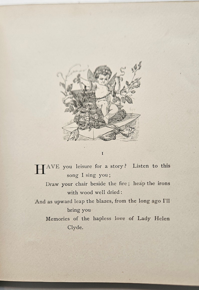 ROMAUNT of Lady HELEN CLYDE by Abram Lent Smith 1882 - Etsy