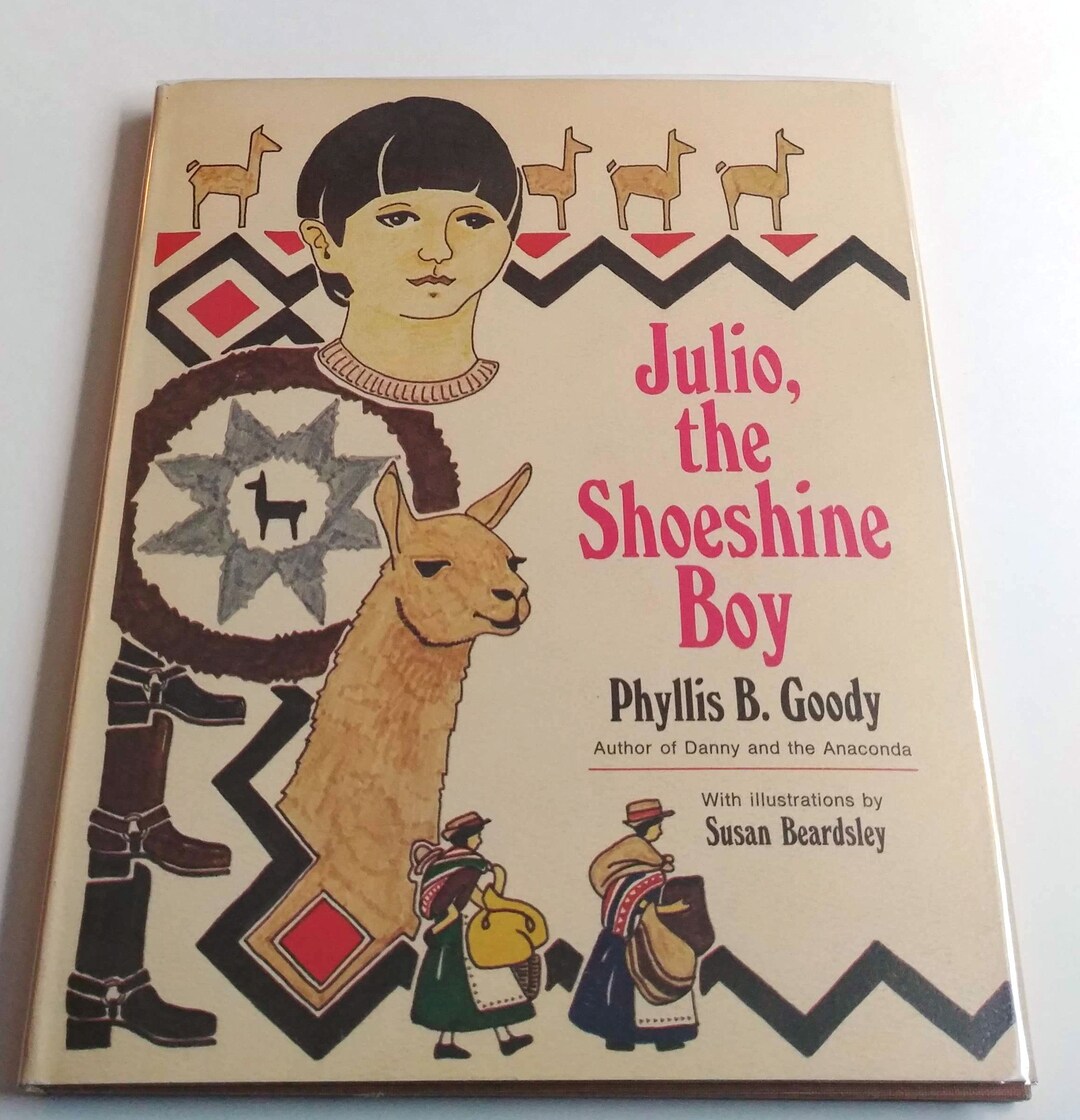JULIO the SHOESHINE BOY, 1977, Erstausgabe in Staubjacke, Phyllis B ...