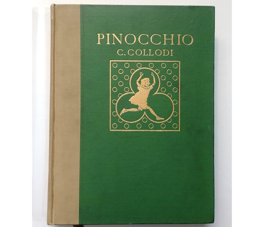 PINOCCHIO by Carlo Collodi, Illustrated by Maria L Kirk, 1920, Deluxe ...