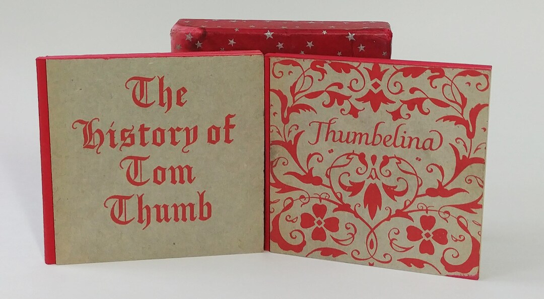 THUMBELINA & History of TOM THUMB, Hilda Scott, Limited to 1200 Copies ...