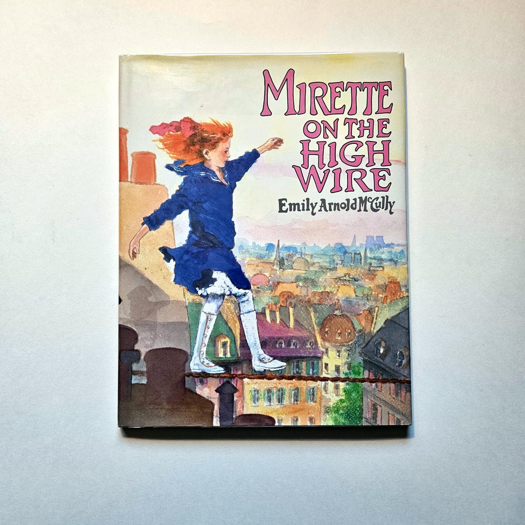MIRETTE on the HIGH WIRE Caldecott Medal, 1st Edition, 1992 - Etsy