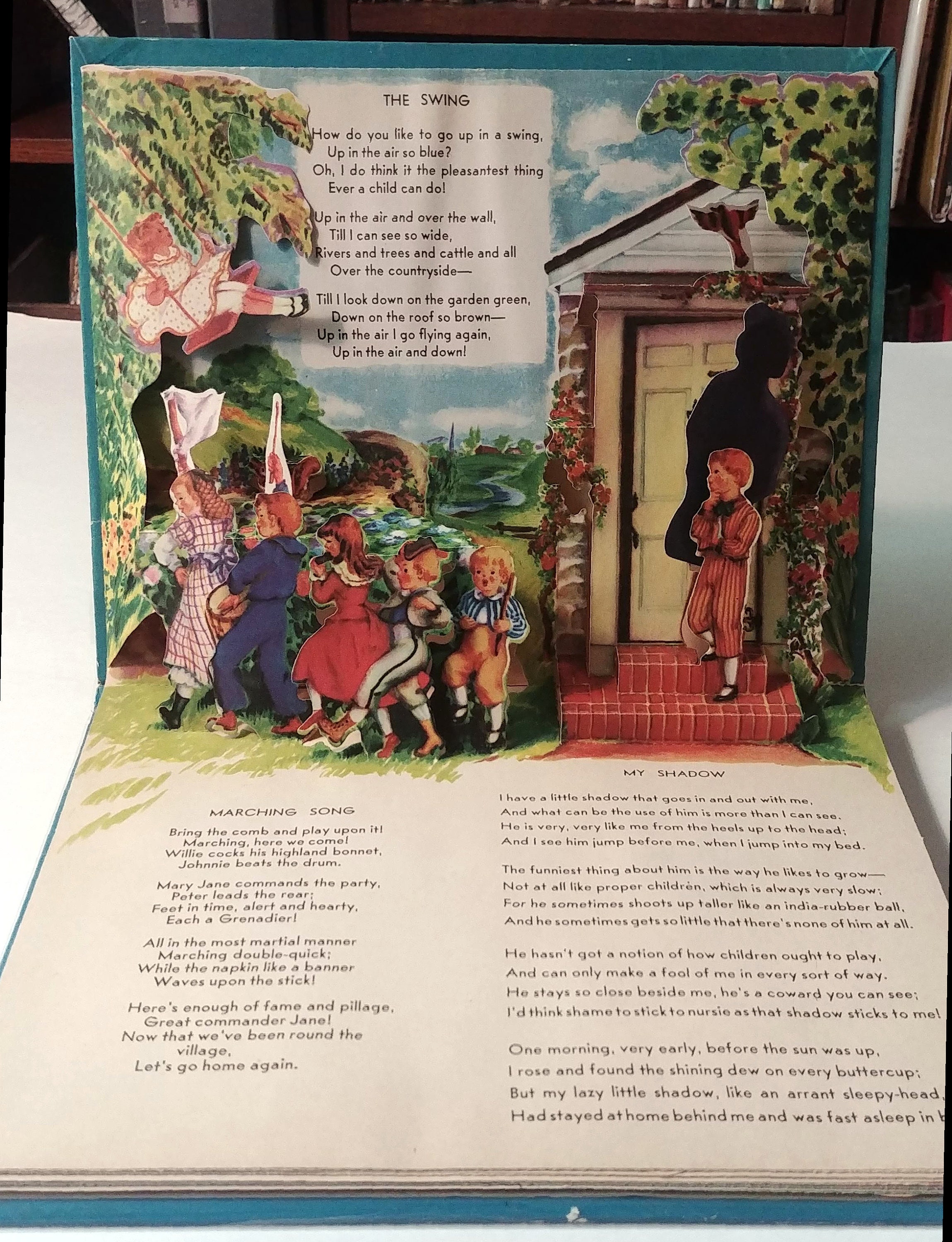JOLLY JUMP-UPS Child's Garden of Verses, Geraldine Clyne, 1946 - Etsy