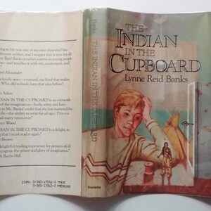 INDIAN IN the CUPBOARD Lynne Reid Banks 1st American Edition 1980 - Etsy