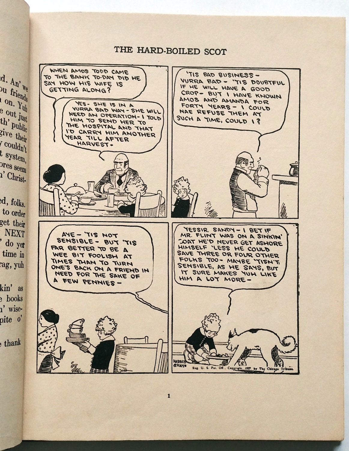 Harold Gray, LITTLE ORPHAN ANNIE and the Haunted House, 1928, Comic ...