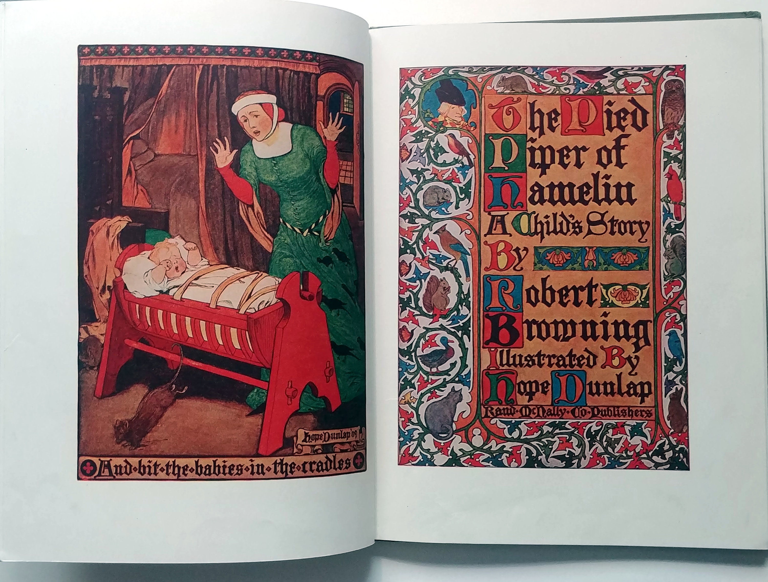 PIED PIPER of HAMLIN Robert Browning Hope Dunlap 1937 - Etsy