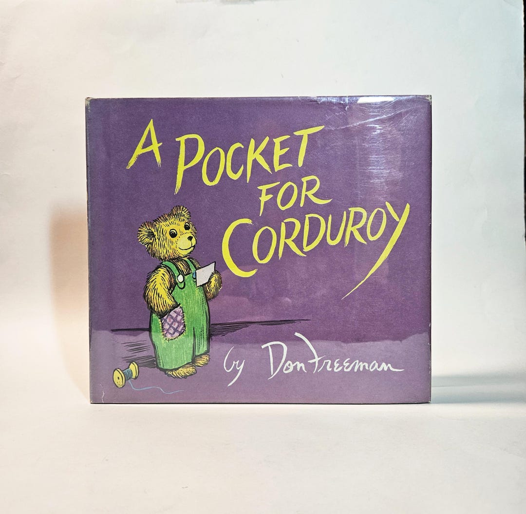 POCKET for CORDUROY, Don Freeman, 1st Edition in Dust Jacket, 1978 - Etsy
