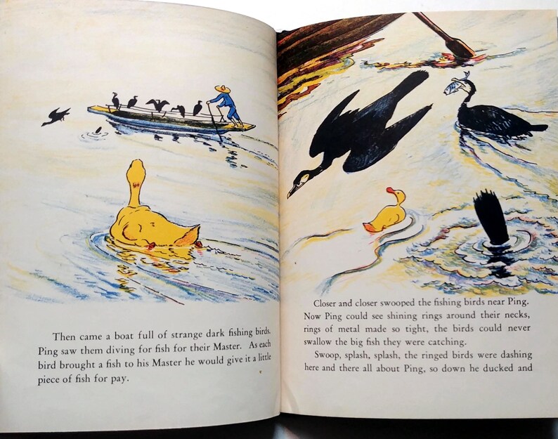 STORY ABOUT PING Marjorie Flack Kurt Wiese 1st Edition 1933 - Etsy