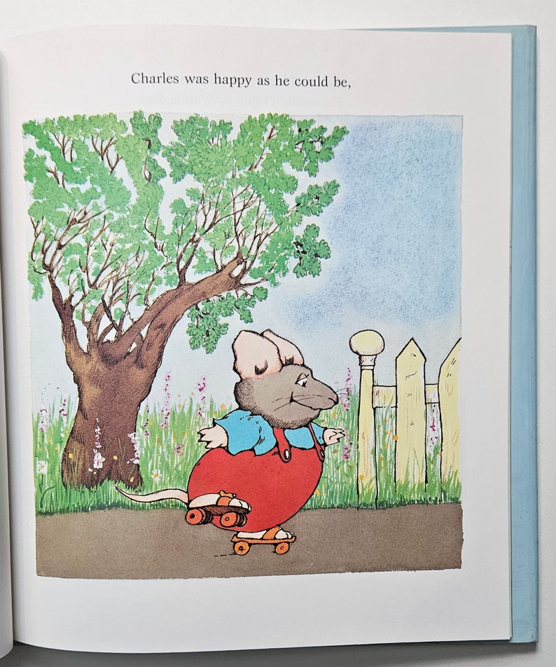 SHY CHARLES by Rosemary Wells, 1st Edition, 1988, Self-confidence, Mice ...